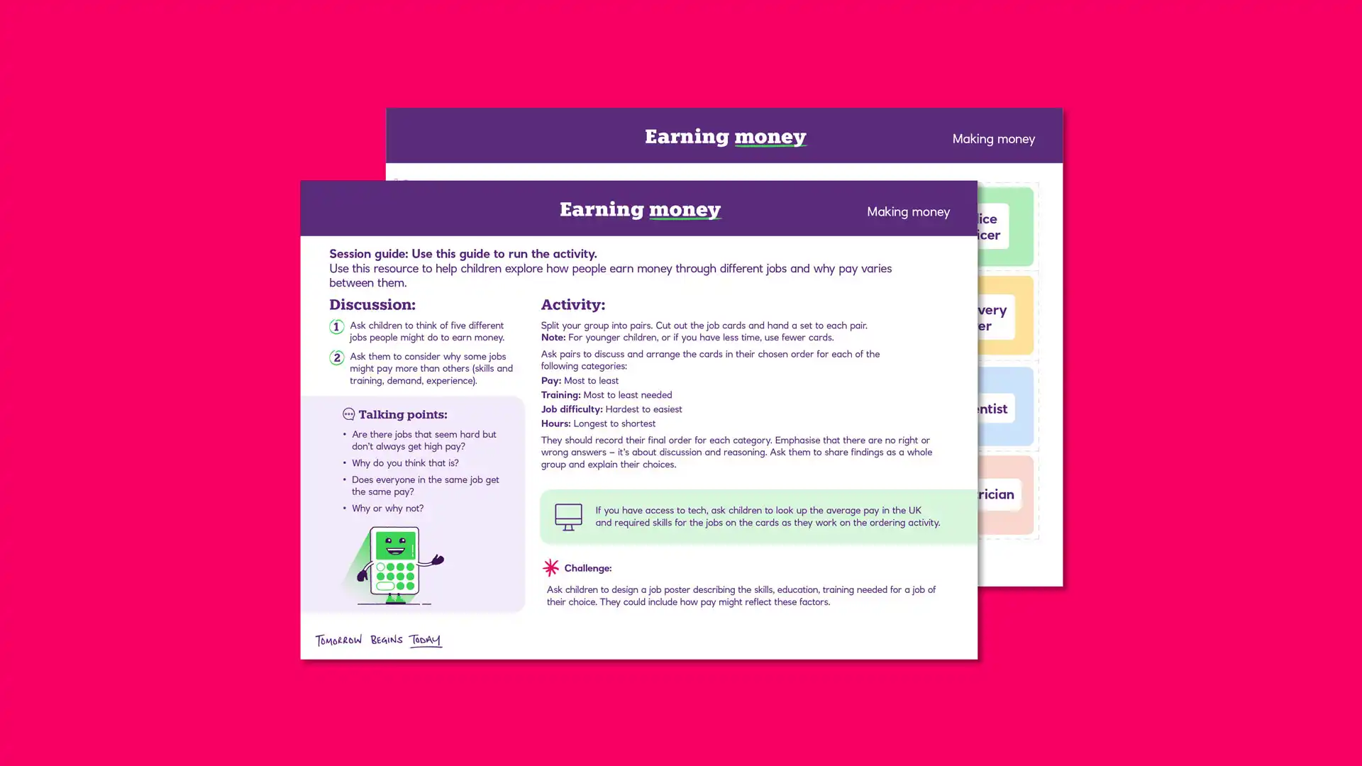 NatWest Thrive - Earning money